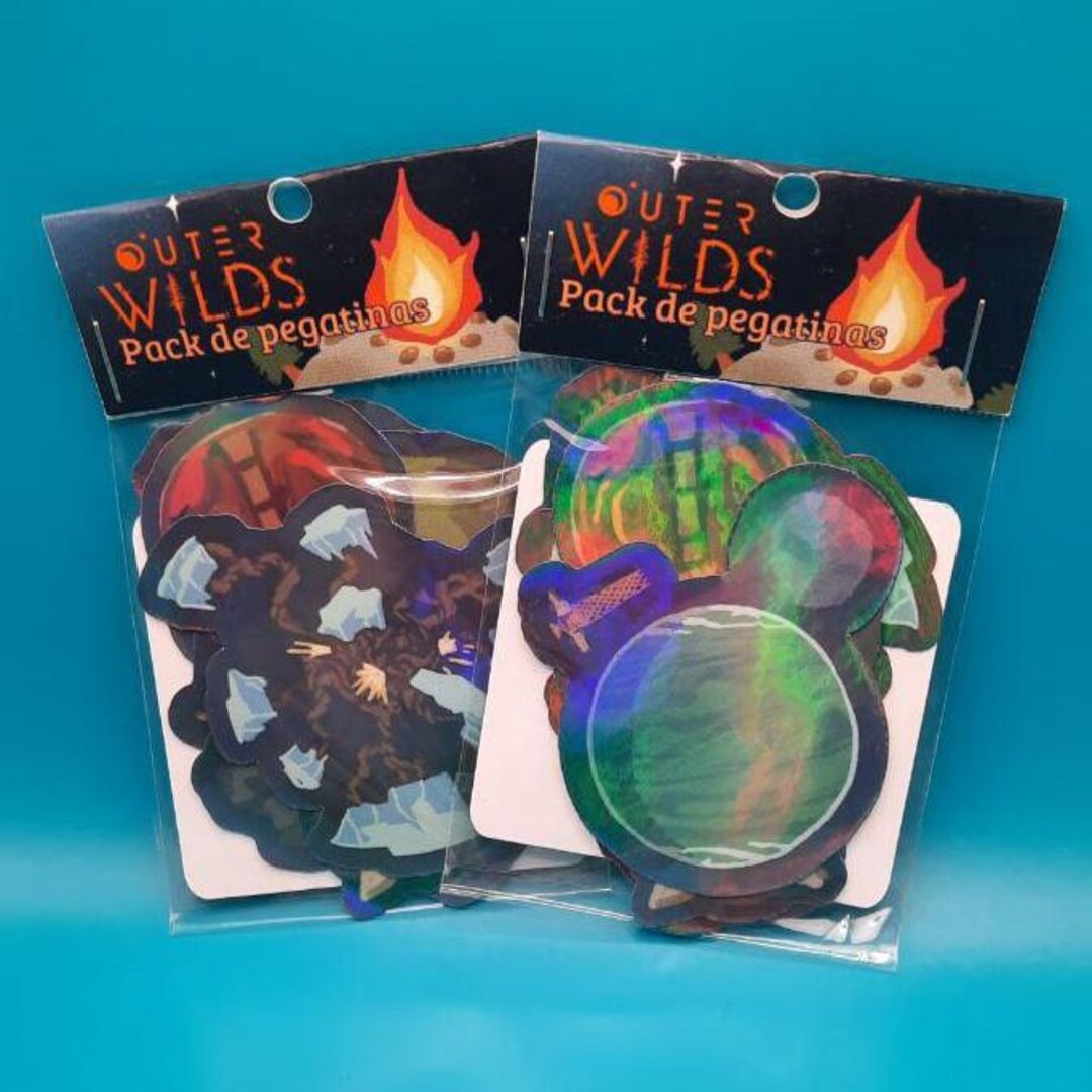 Outer Wilds Planet Sticker Set - Etsy