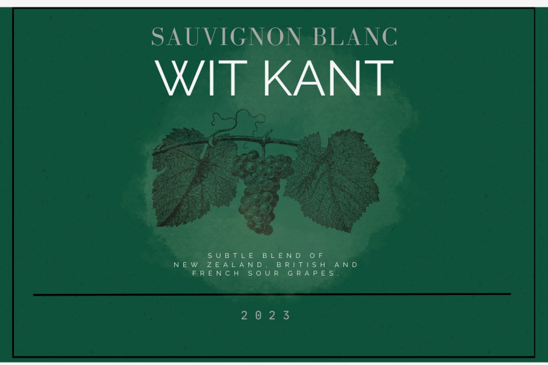 Wine Label - Springbok Rugby World Cup Winners - Etsy