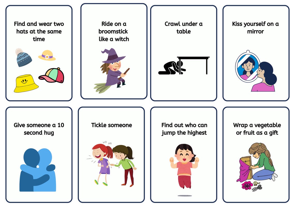 Scavenger Activities Game for Children to Adults - Pdf Printable ...