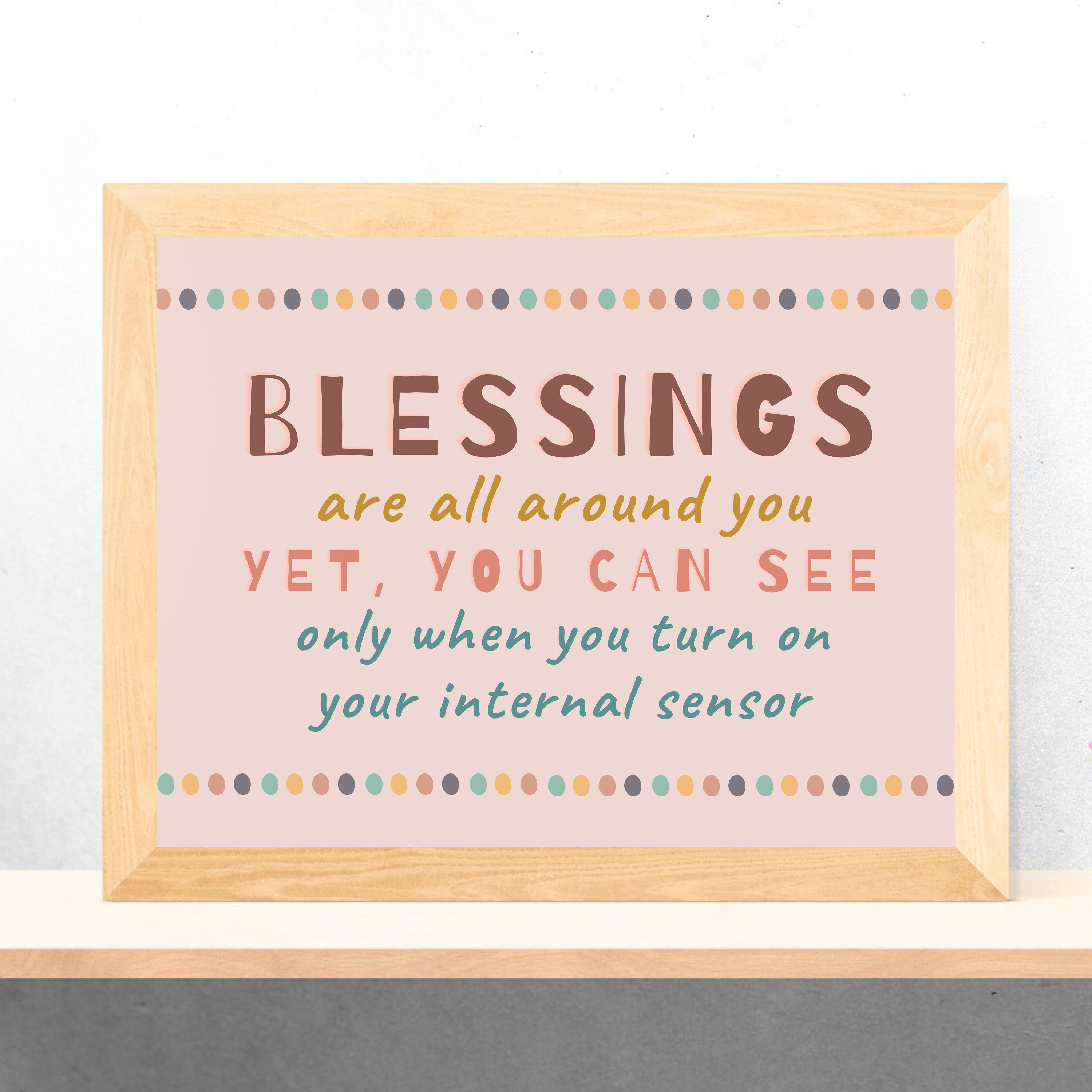 Blessings Sign Blessings Printable Blessings Manifesting Blessings ...