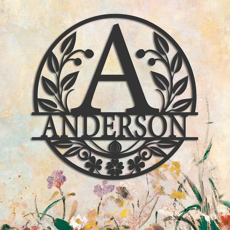 Metal Name Sign - Etsy