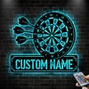 Custom Darts LED Neon Sign, Acrylic Darts Lamp - Etsy