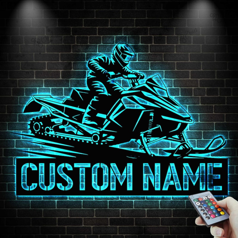 Snowmobile Wall Art - Etsy