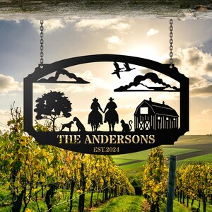 Personalized Ranch Metal Sign, Design Your Own Farm Sign, Farmville ...