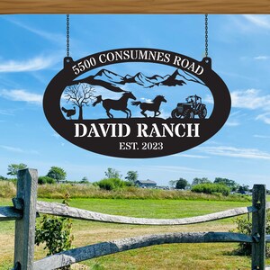 Custom Your Metal Farm Sign, Design Your Own Farm Sign, Farmhouse Metal ...