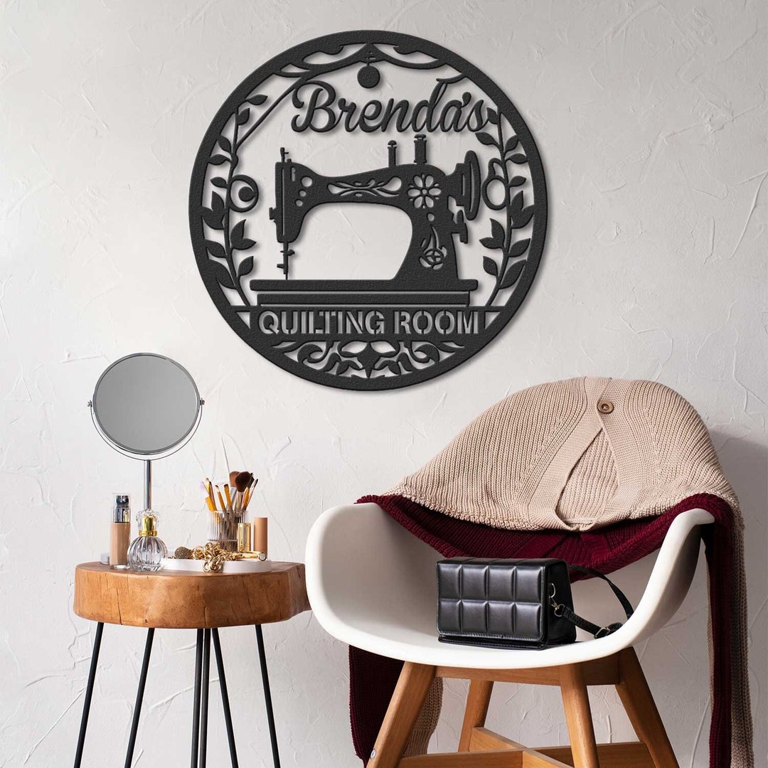 Custom Sewing Room Sign, Sewing Metal Sign, Quilting Sign, Sewing Room ...