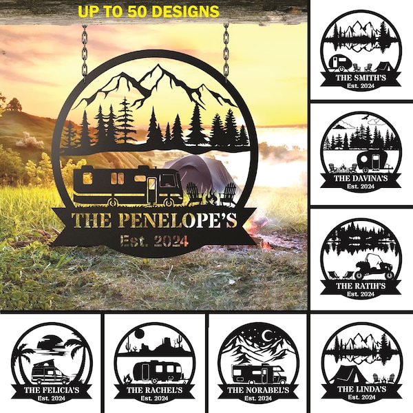 Camping Signs - Etsy Canada