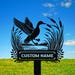 Custom Mallard Duck Metal Yard Stake, Personalized Duck Hunting Stake ...