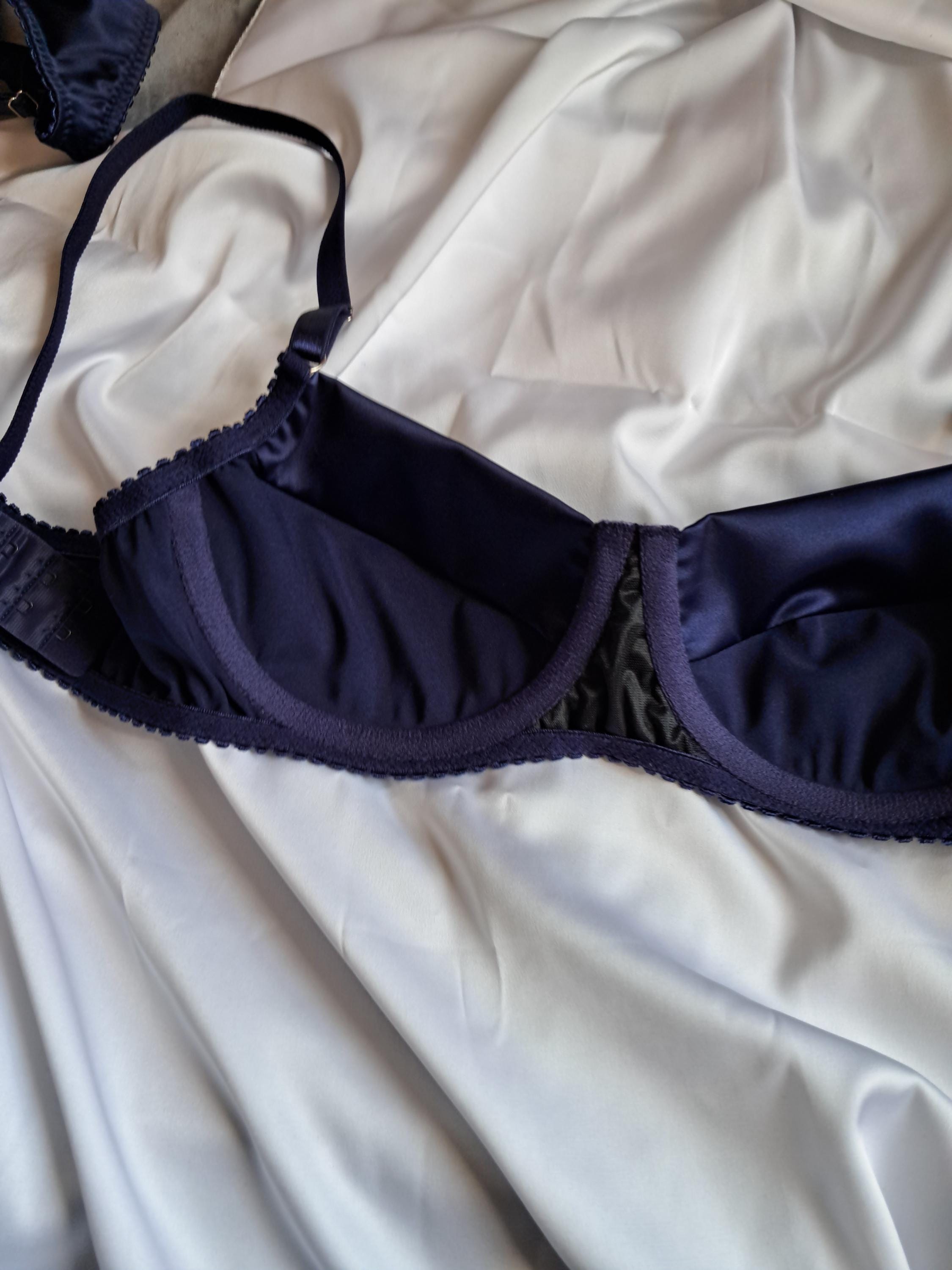 Satin Lingerie Set, Silk Lingerie Set - Etsy