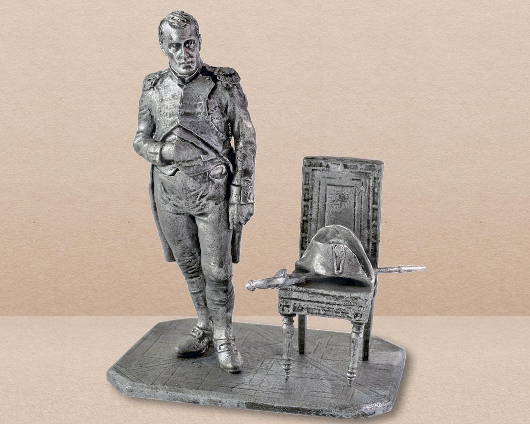 Napoleon Tuileries Palace Miniature - Metal Sculpture 54mm Figurine ...