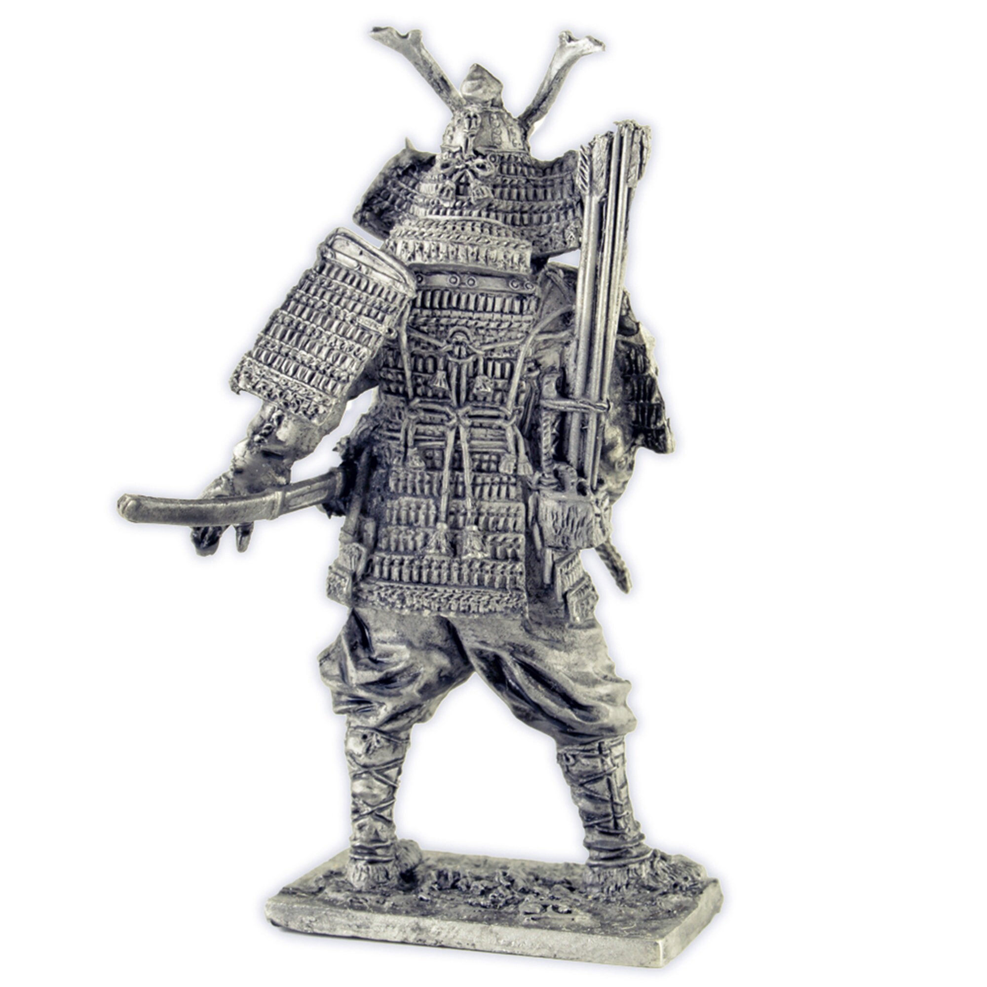 Samurai Miniature Collectible Tin Model 54 Mm, Samuray With Katana ...