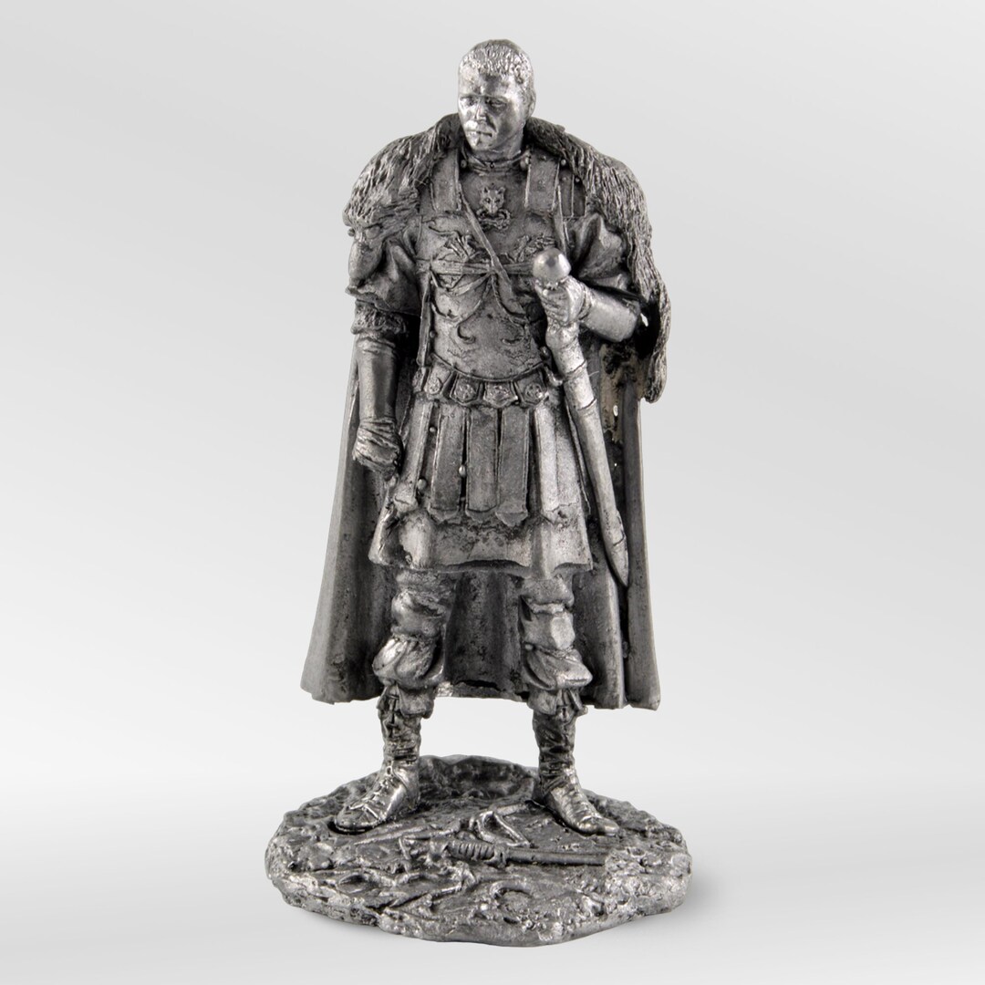 Roman General Maximus Miniature Collectible Tin Figure 54 Mm, Roman ...