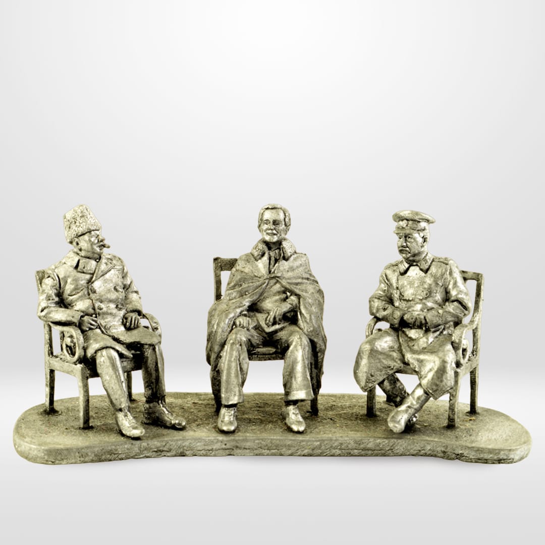 Stalin, Roosevelt, Churchill WW2 Set of 3 Minifigures 54 Mm, Toy ...