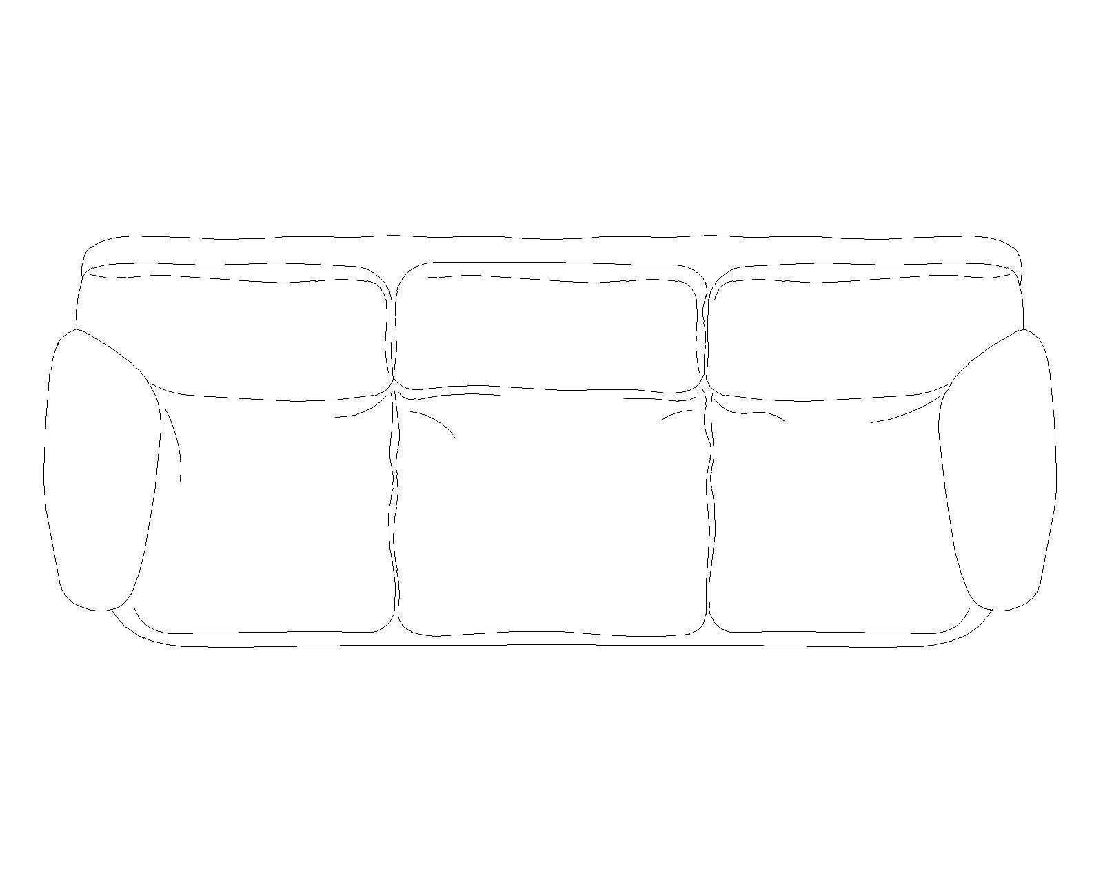 Sofas DWG Section Drawings - Etsy