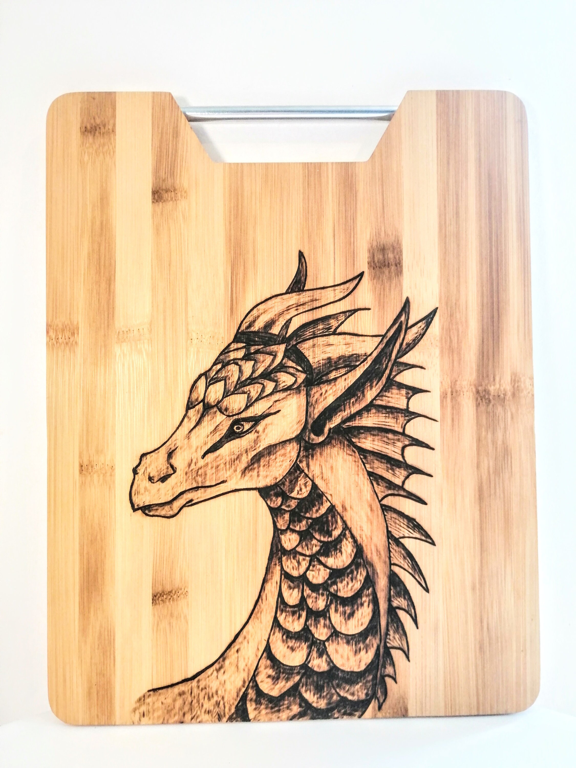 Dragon Pyrography Board - Etsy