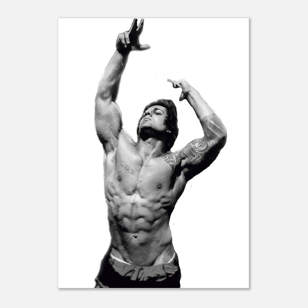 Zyzz Poster: Gym Motivation, Fitness Decor, Bodybuilding Art, Workout ...