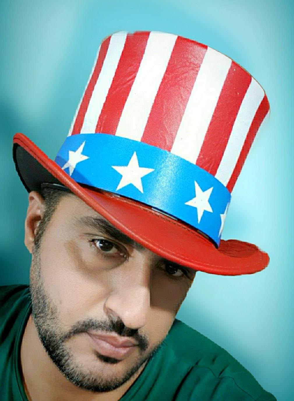 Uncle Sam Leather Top Hat 2 - Etsy