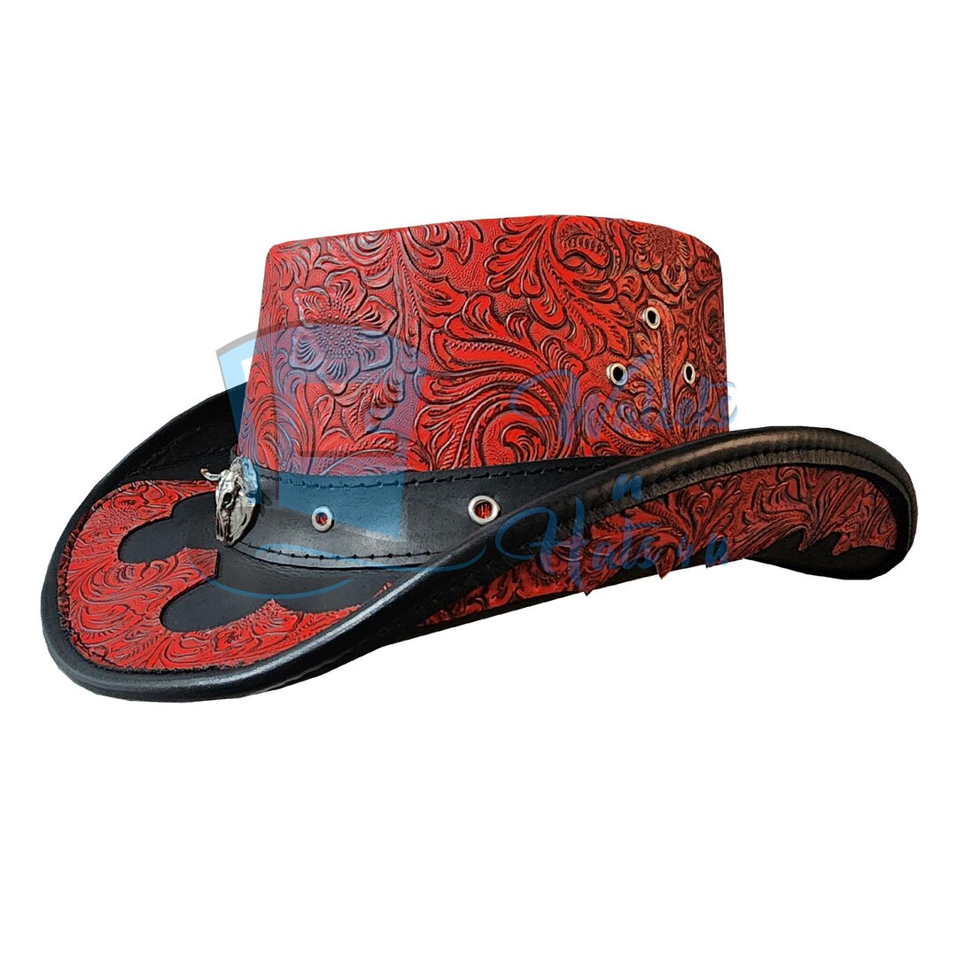 Outlaw Style Handmade Western Cowboy Hat - Etsy UK