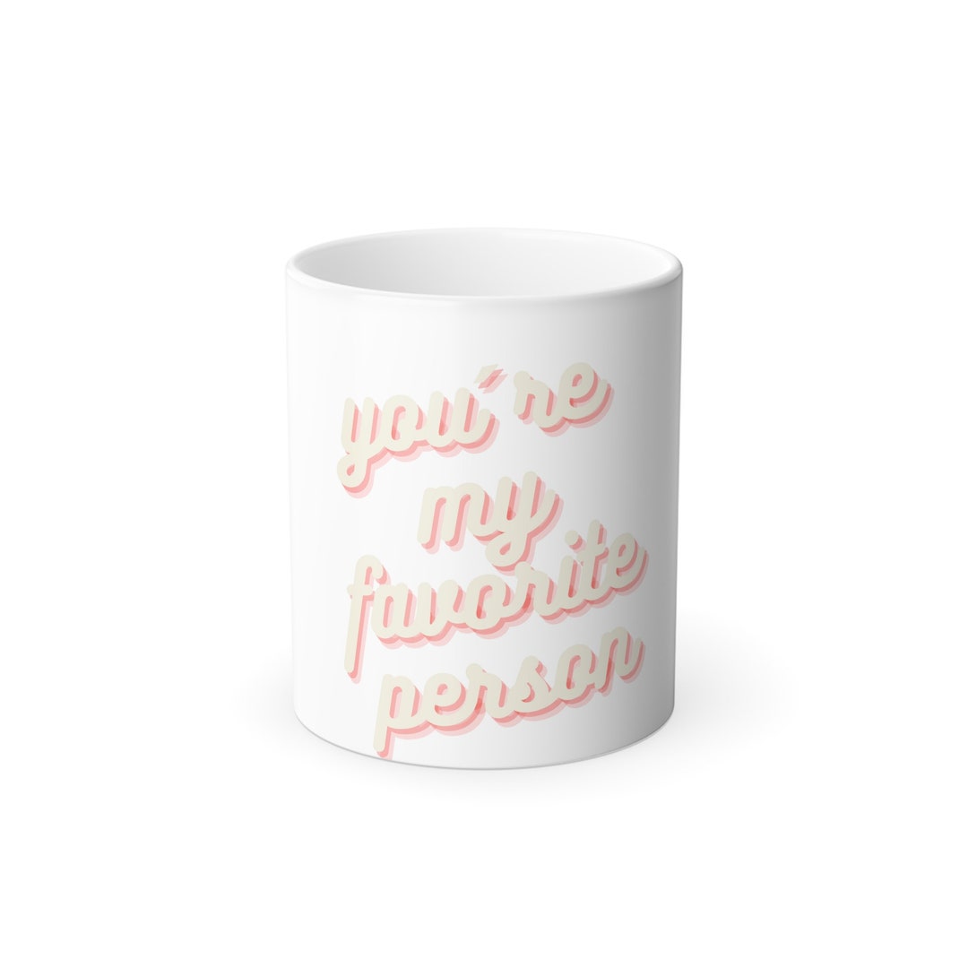 Color Morphing Mug 11oz Valentine Mug Valentines Day Mug Love Love