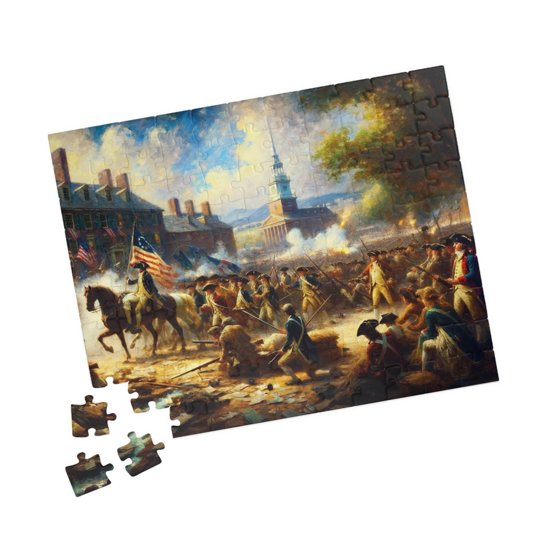 American Revolution - Dawn of Liberty - Impressionist American ...