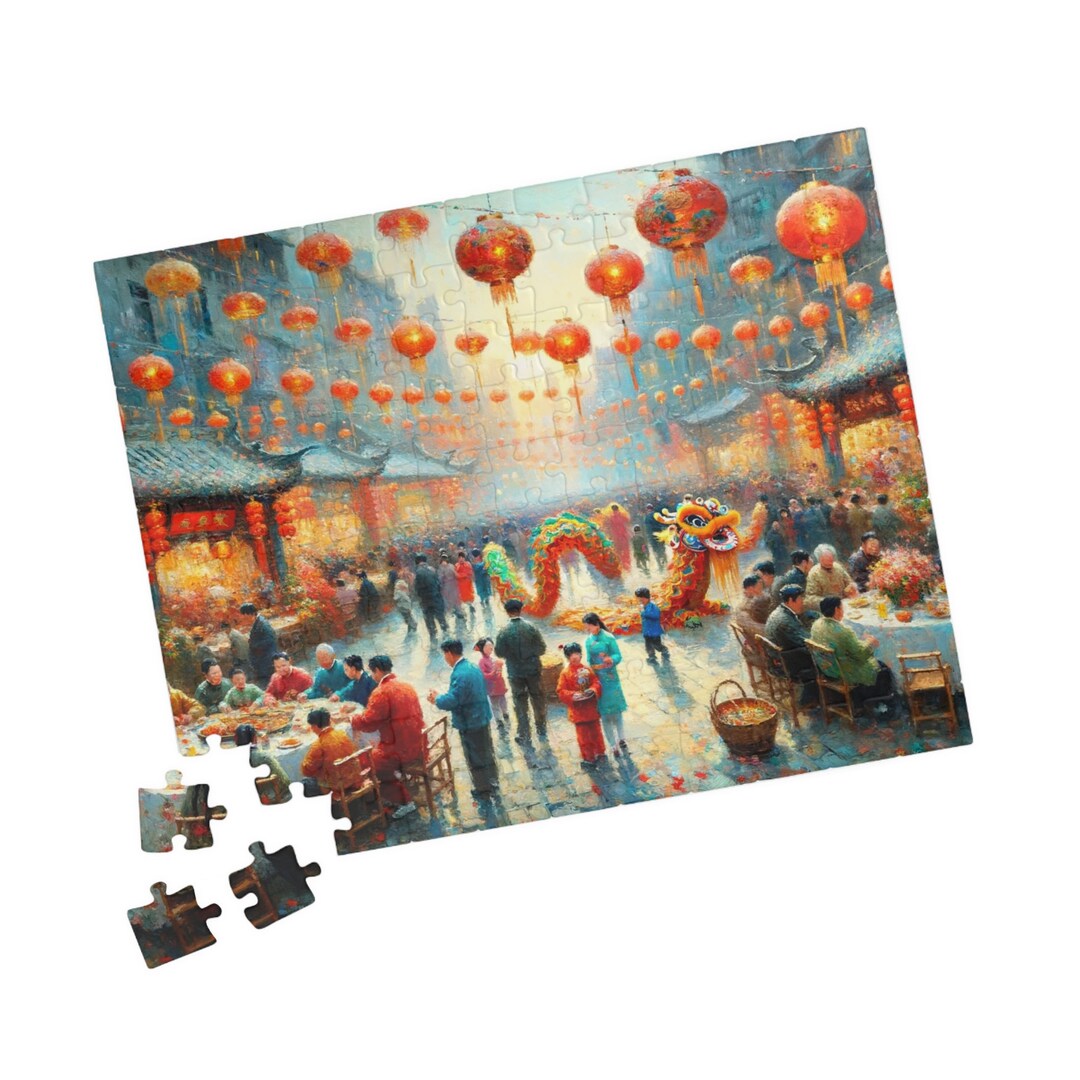 Lunar New Year Celebration 2024 - Year of the Dragon - Impressionist ...