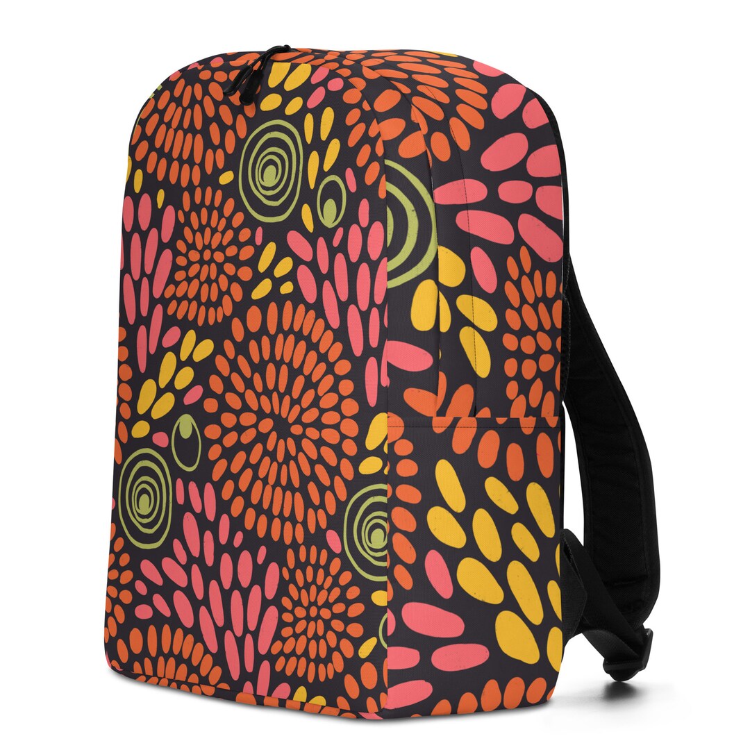 Sunset Hues Backpack Overnight Bag Laptop Bag Woman's Backpack Weekend ...