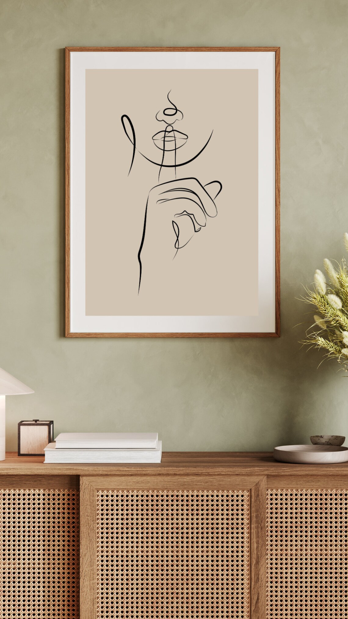 One Line Painting, Minimalisitc, Aesthetic, Downloadable Art Print, Art ...
