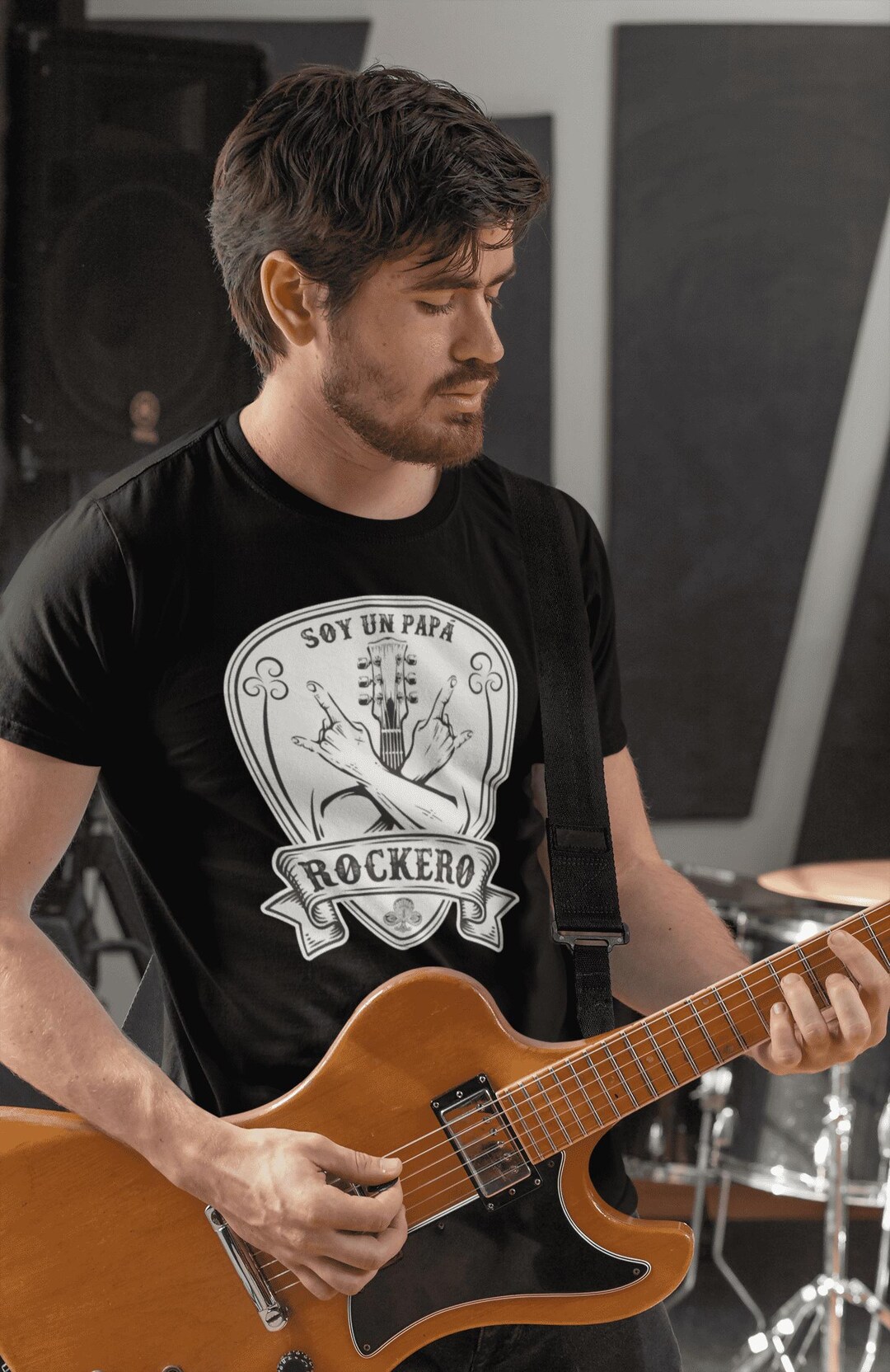 Rocker Dad T-shirt - Etsy