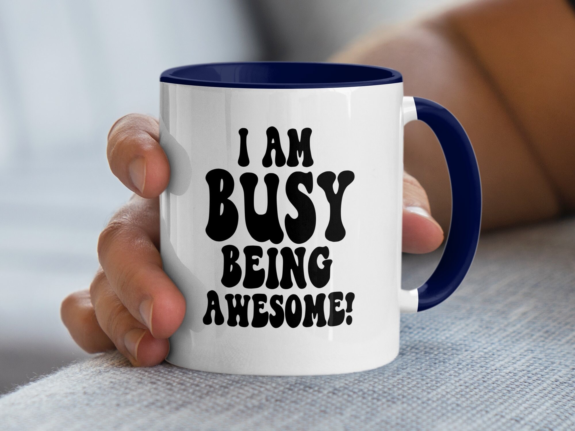 Busy Being Awesome Mug, Inspirational Coffee Cup, Entrepreneur Gift - Etsy
