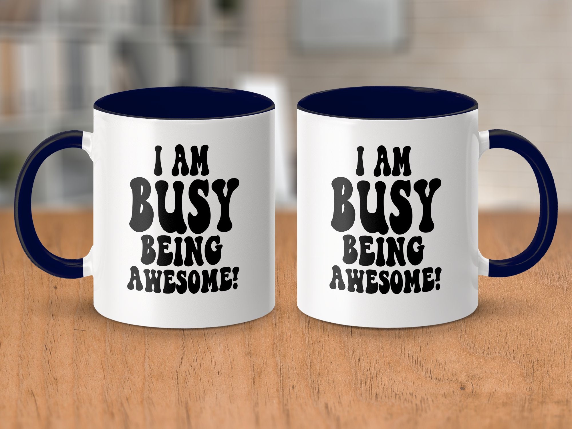 Busy Being Awesome Mug, Inspirational Coffee Cup, Entrepreneur Gift - Etsy
