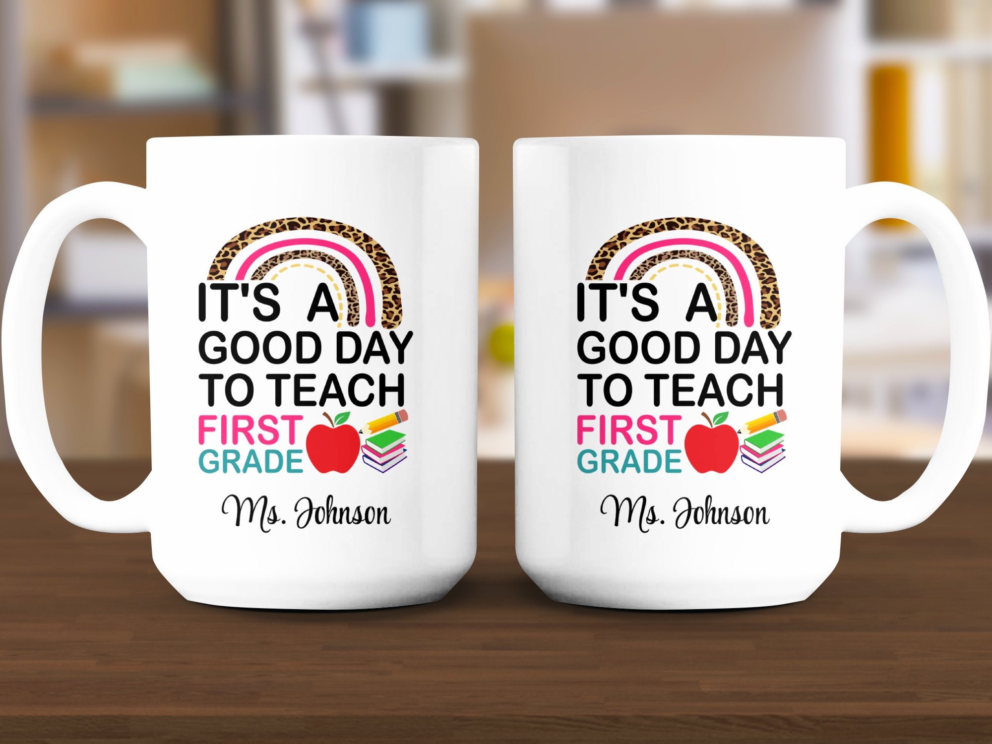Personalized Teacher Mug, Teacher Custom Name , Custom Teacher Mug ...