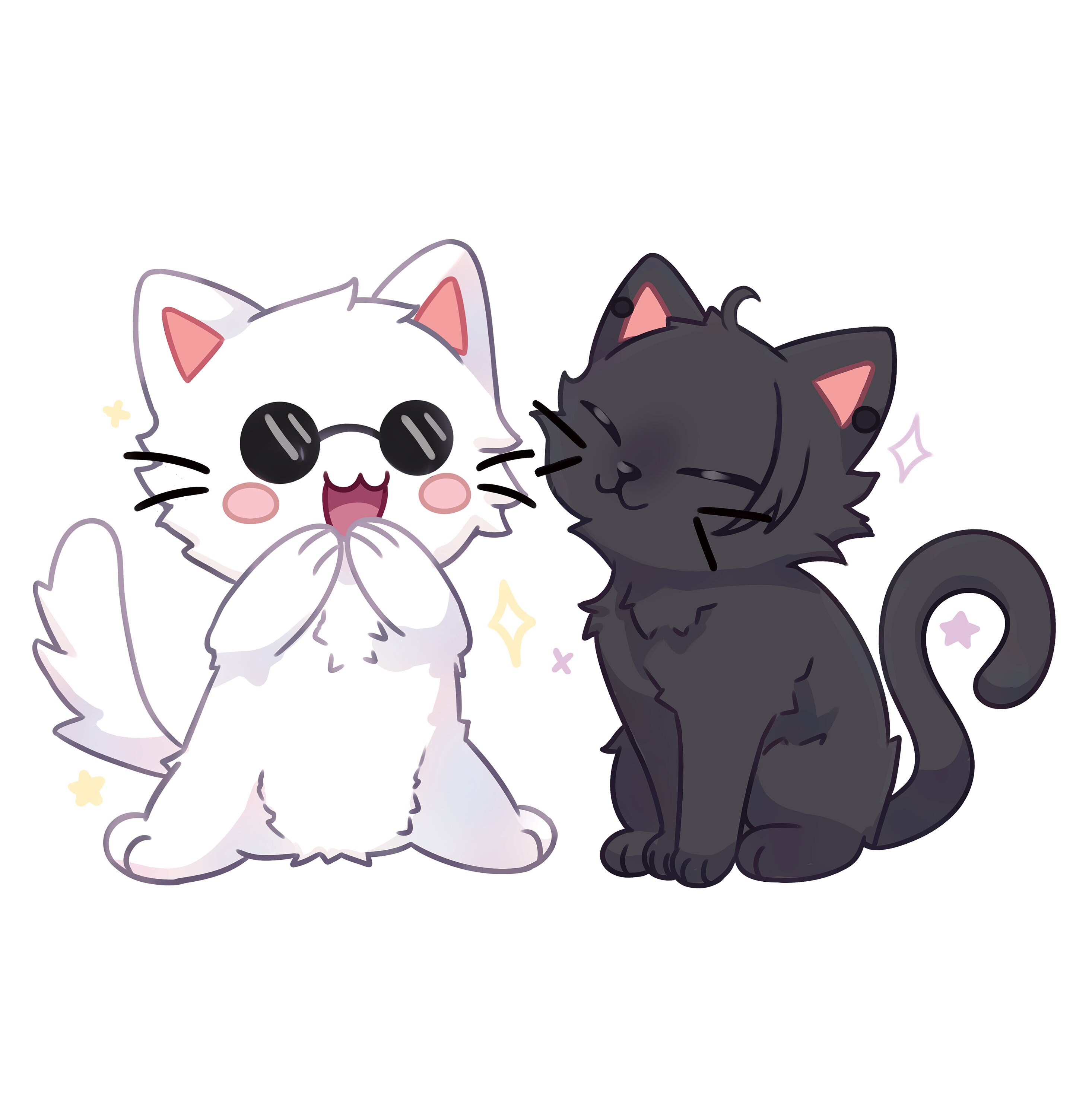 Gojo Satoru and Geto Suguru Cat Tote Bag Jujutsu Kaisen - Etsy