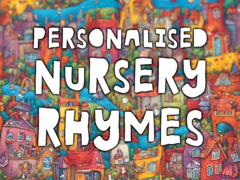 Personalised Nursery Rhymes Music Album - a Fun, Unique Gift for Babies ...