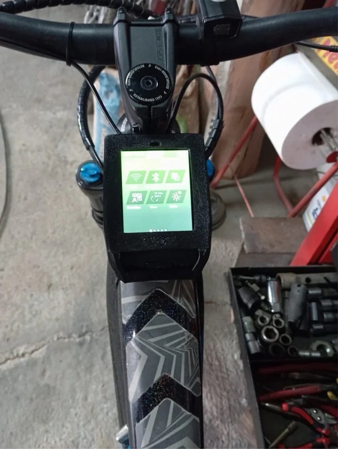 Support for Bosch Nyon on the Central Bar of the Frame/chassis - Etsy