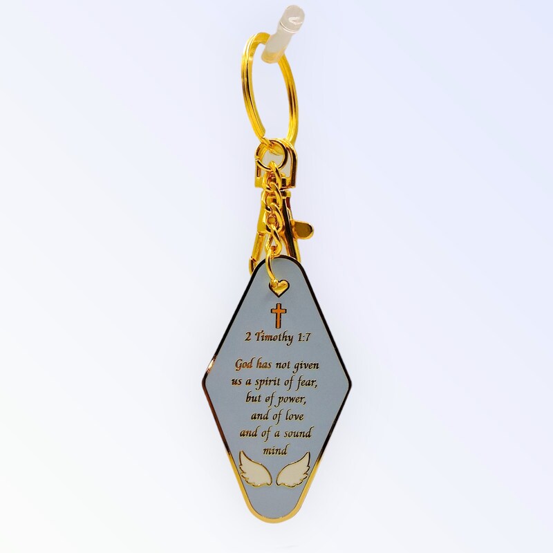 Bible Verse Keychain - Etsy