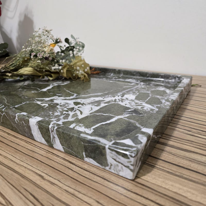Tace do serwowania z marmuru - Etsy Polska