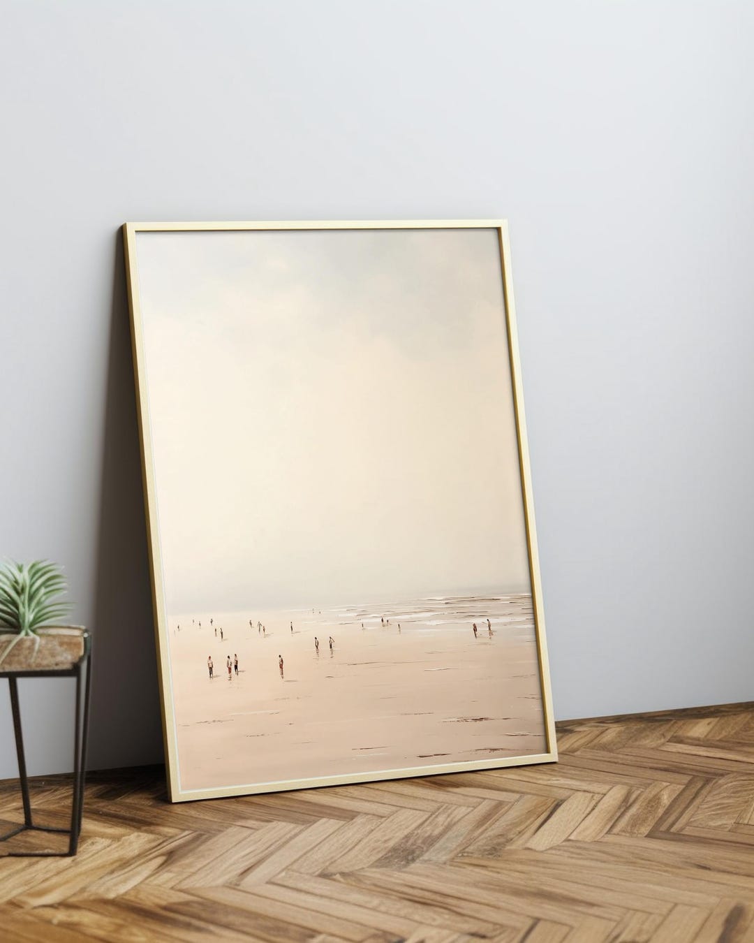 Neutral Beach Print | Muted Coastal Art Beach Wall Art | Summer ...