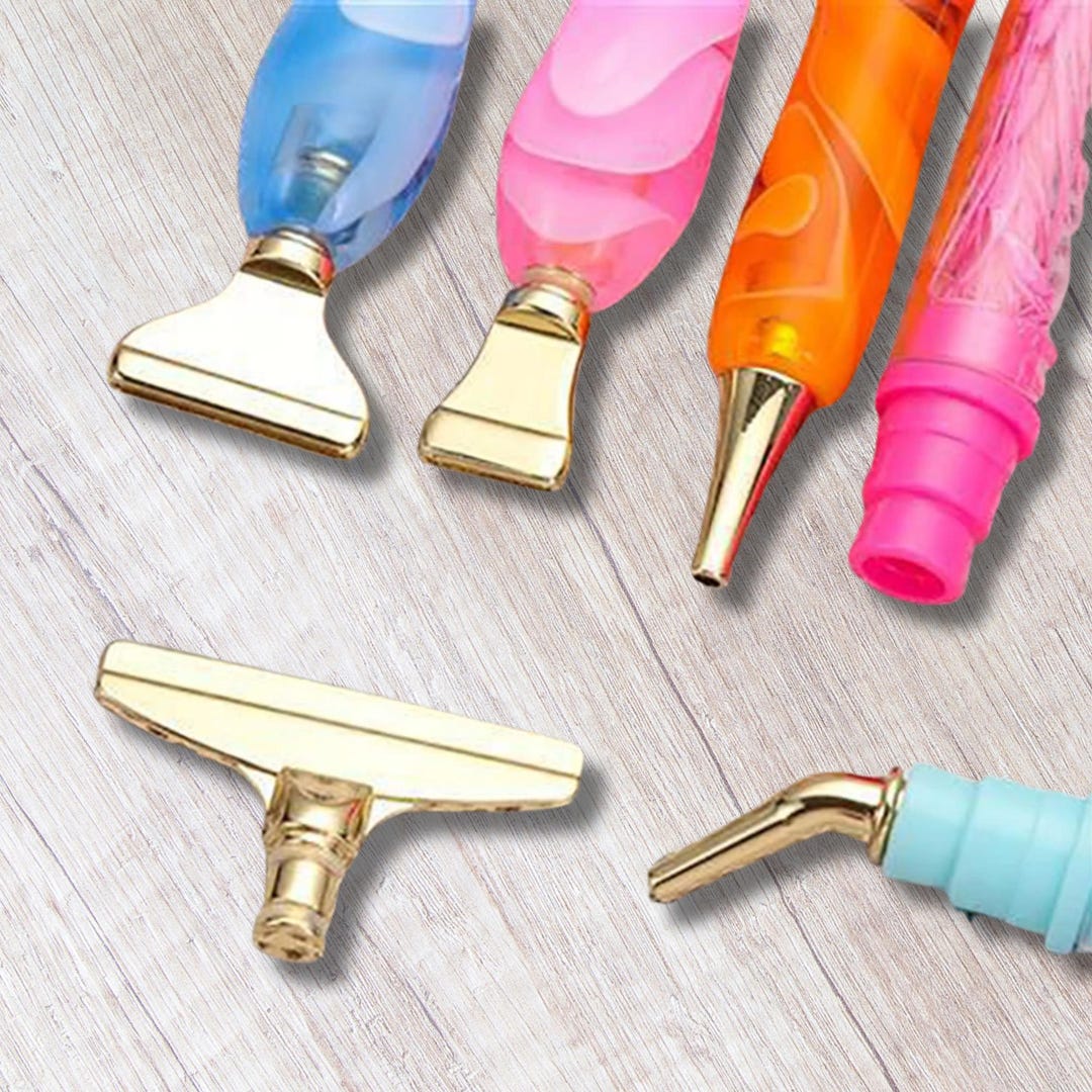 Diamond Painting Pen Tool Set: Metal Accessories, Multi Placers - Etsy