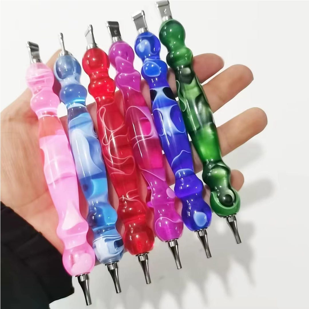Diamond Painting Pen, Pen Heads Multi Placers Point Drill Pens, Diamond ...