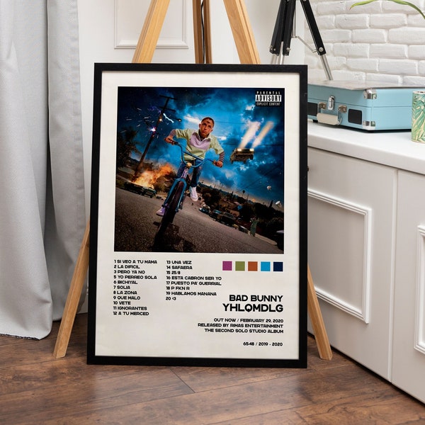 Bad Bunny Poster - Etsy