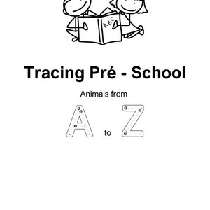 Alphabet, Fun Tracking: Writing Practice for Preschoolers - Etsy
