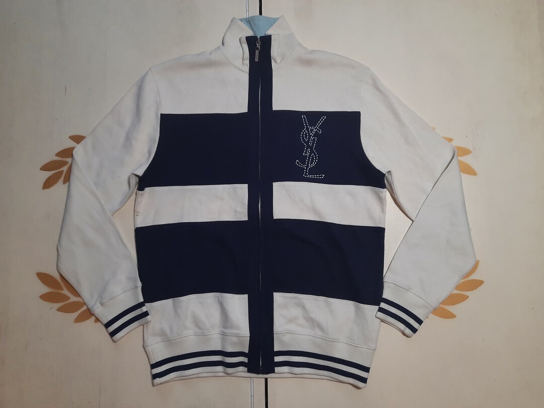 YSL Pour Homme Cardigan Vintage - Etsy