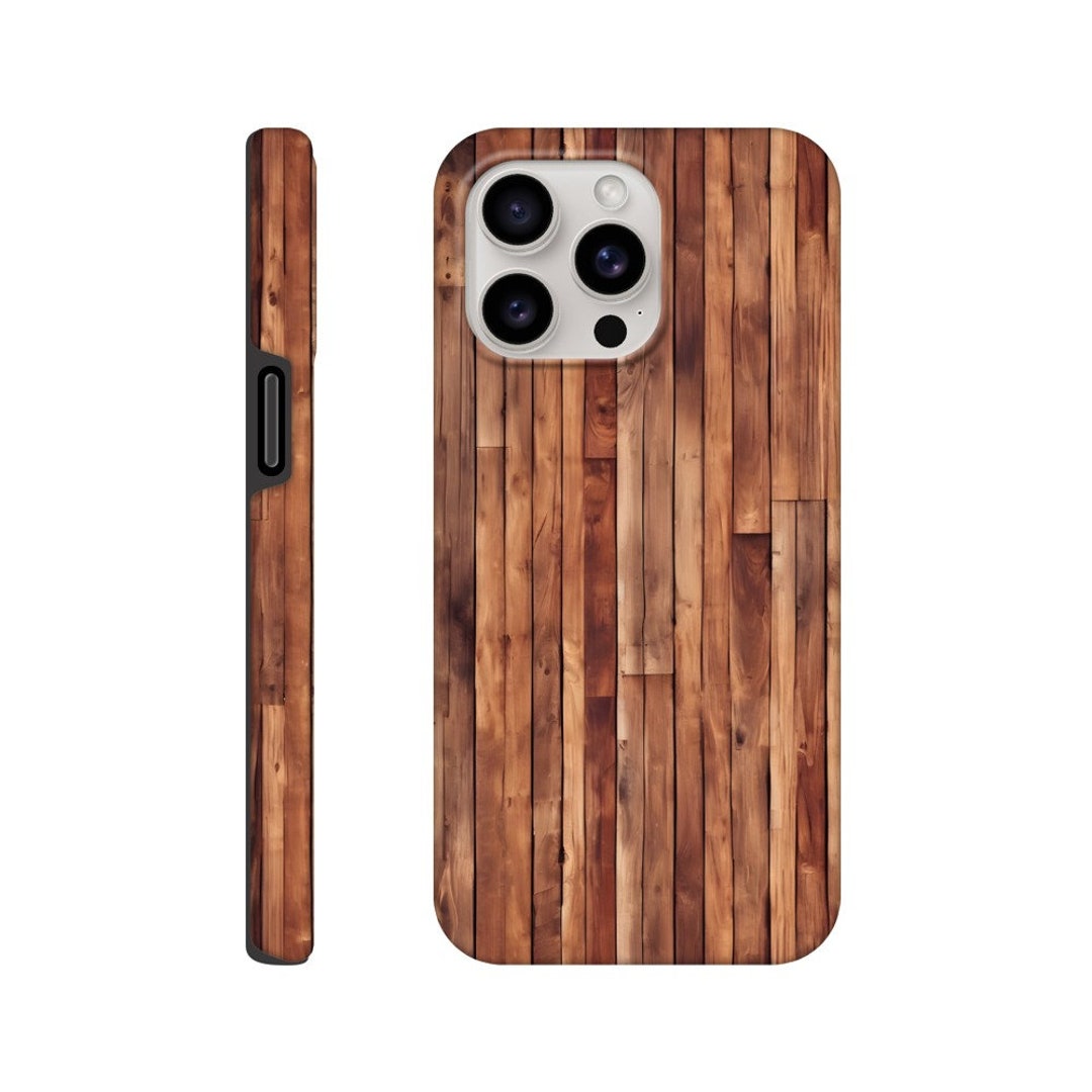 Wood Planks Timber Wooden Design Tough Phone Case Ultimate Protection ...