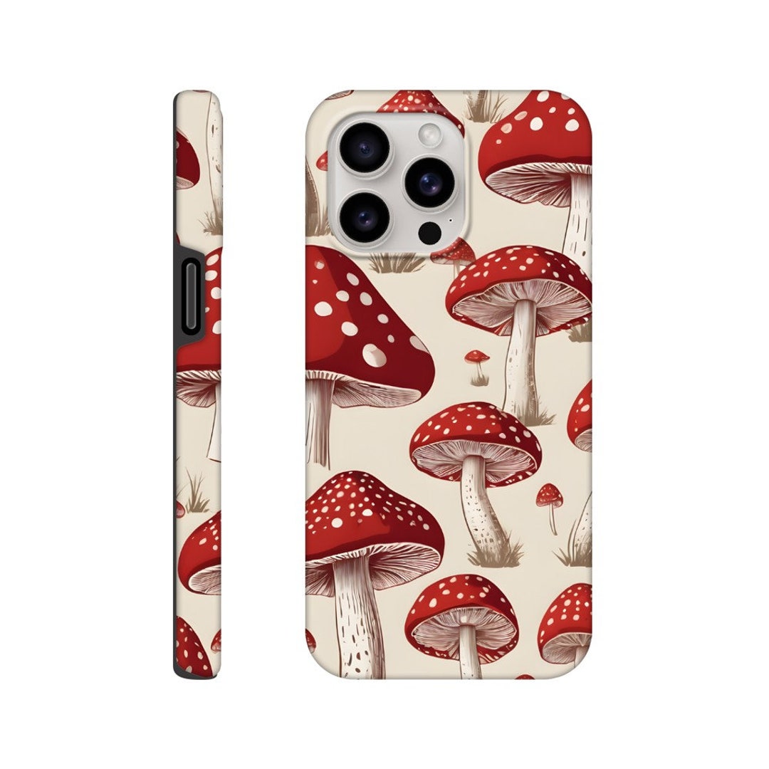 Mushroom Toadstool Fungi Cottagecore Cartoon Funky Phone Case Ultimate ...