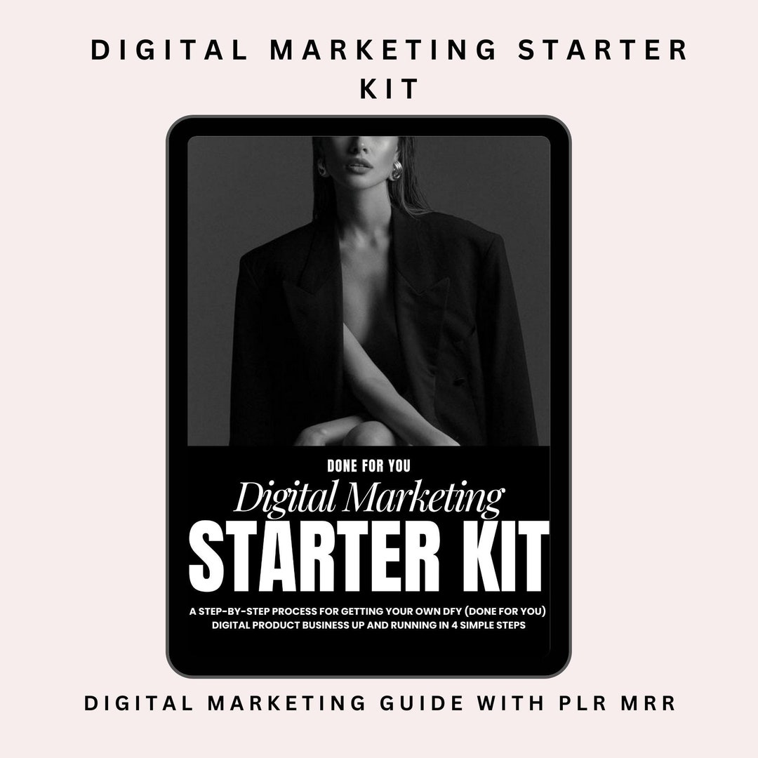 Digital Marketing Starter Kit | Digital Marketing Guide | MRR | PLR ...