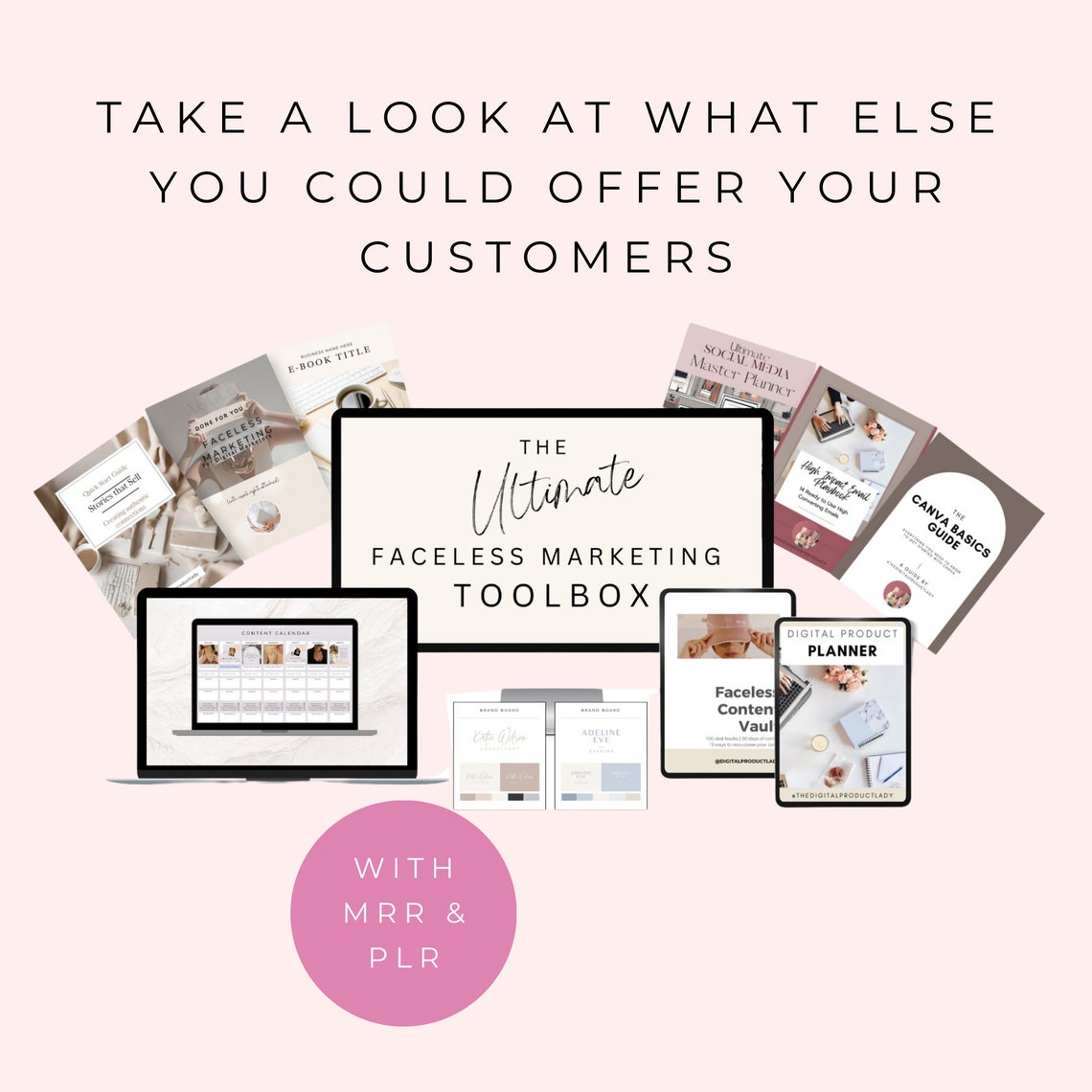 Faceless Digital Marketing Lead Magnet | Done for You Guide | Template ...