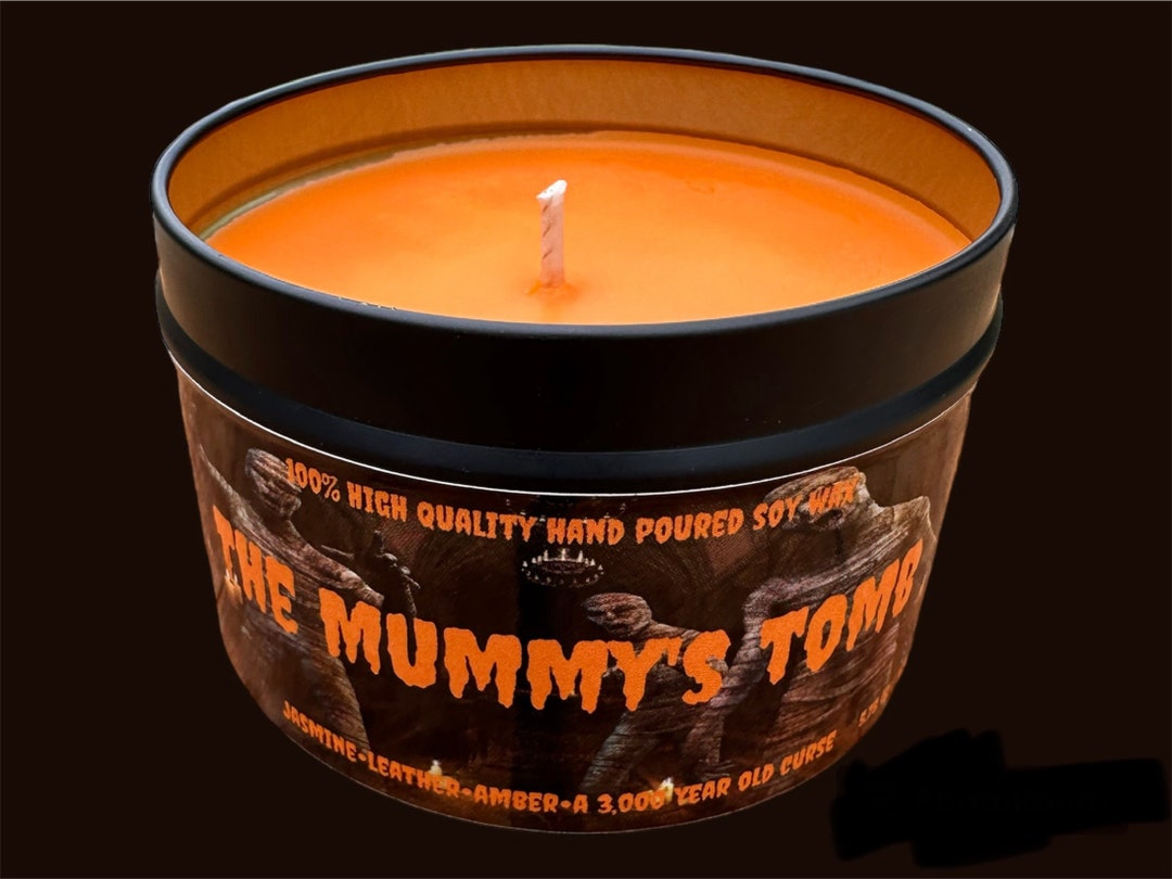 The Mummy's Tomb Soy Candle - Etsy