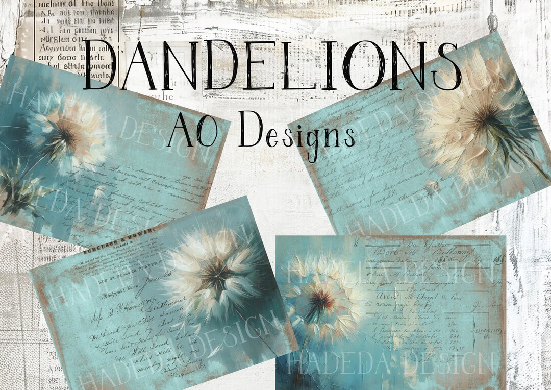 Dandelions Sublimation, Digital and DTF Printing up to A0 Size ...