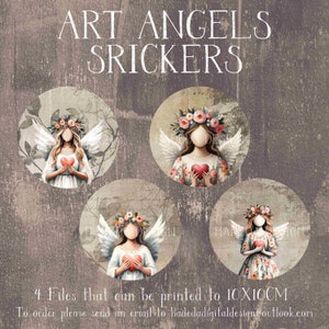 Art Angels Digital Designs for Sublimation and Digital Printing Bundle ...