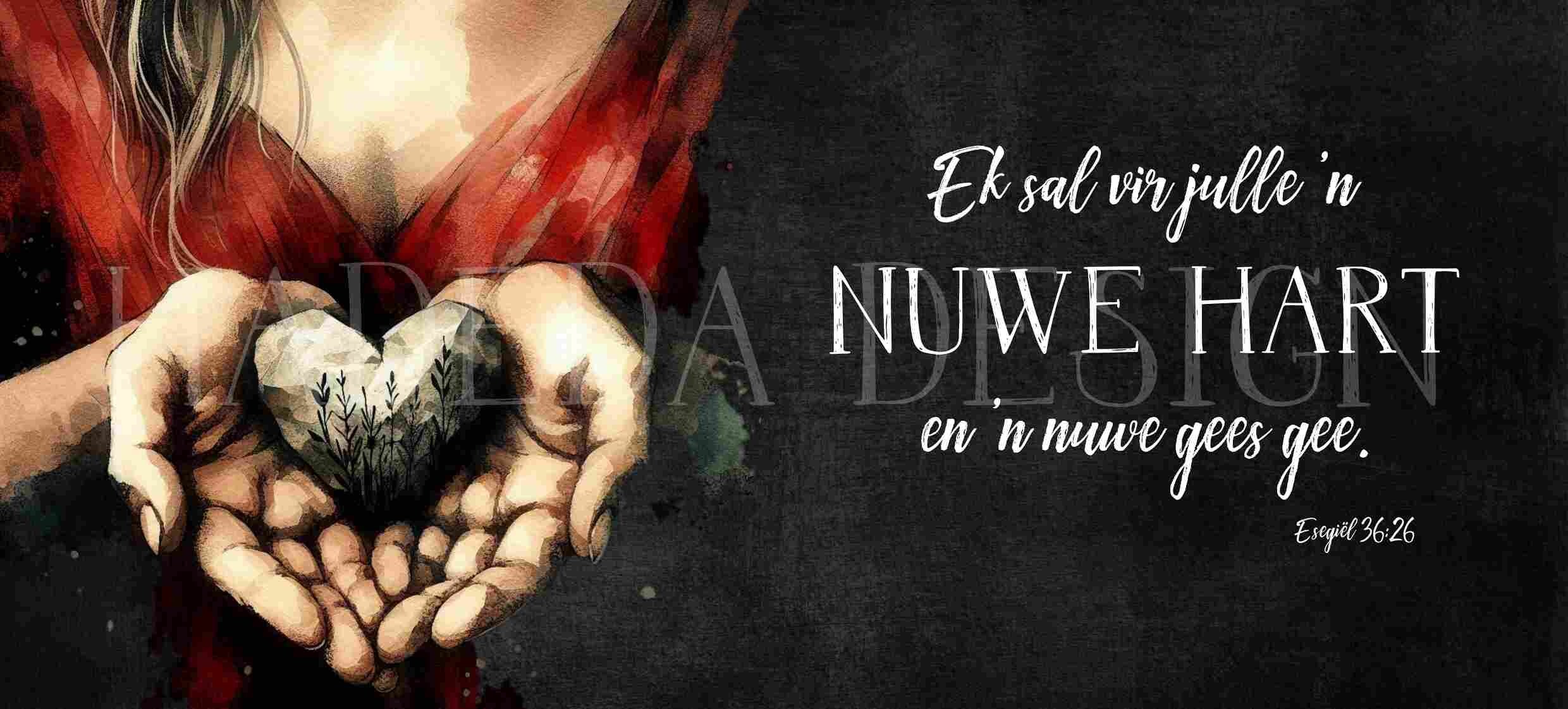 Illustrated Word NEW HEART Christian Digital Designs for Sublimation ...